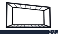 DIY Skeleton Steel Frames | Modular Building Kits Australia | BML
