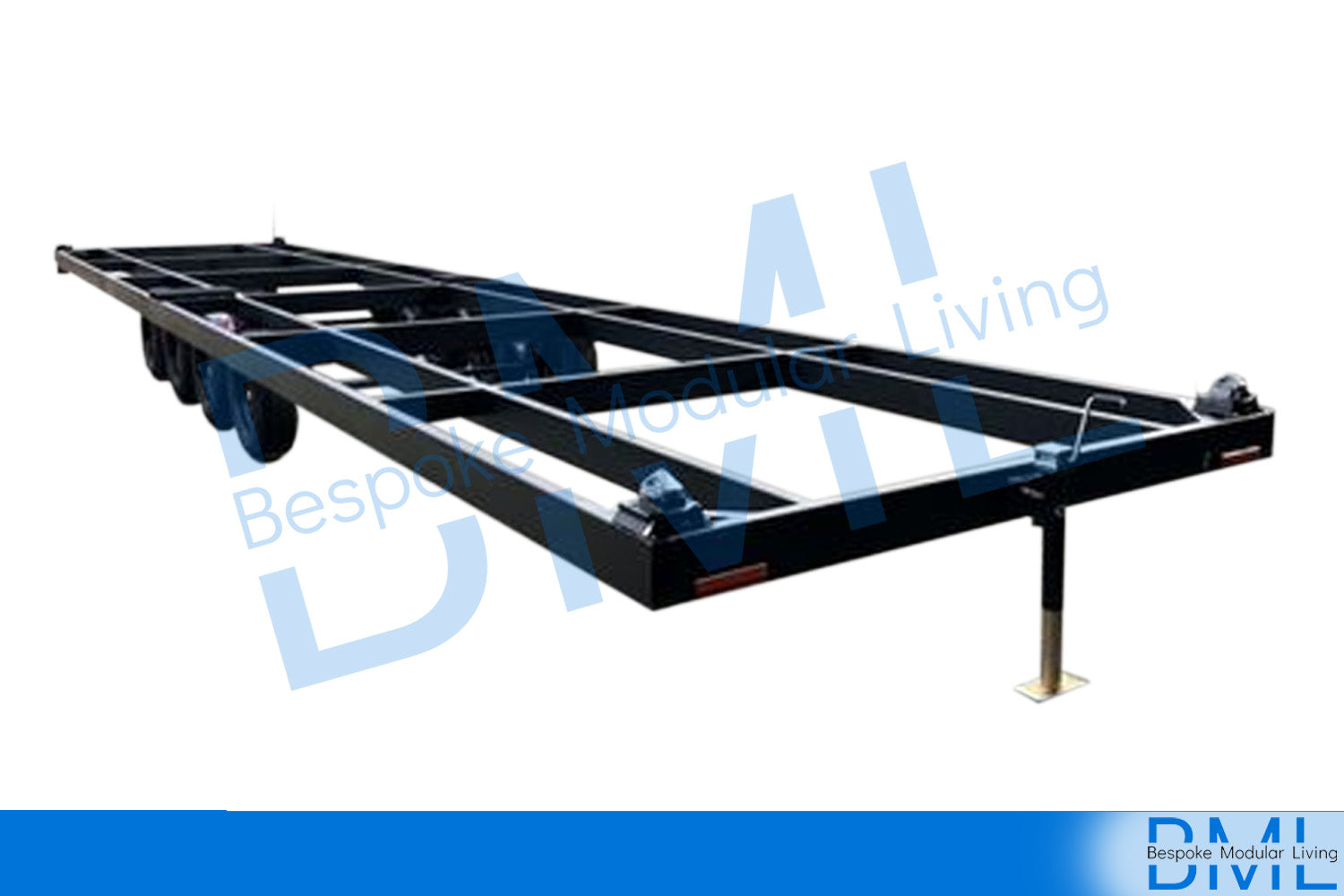 Custom Non-Towable Trailer Frame | Skip Council Permits | Bespoke ...