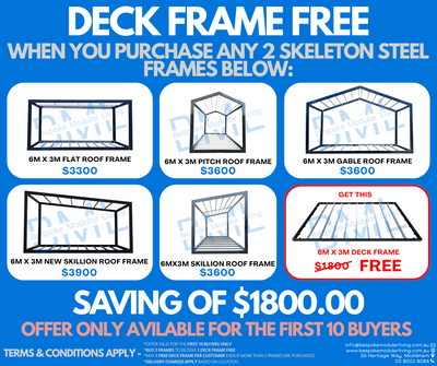 DIY Skeleton Steel Frames | Modular Building Kits Australia | BML