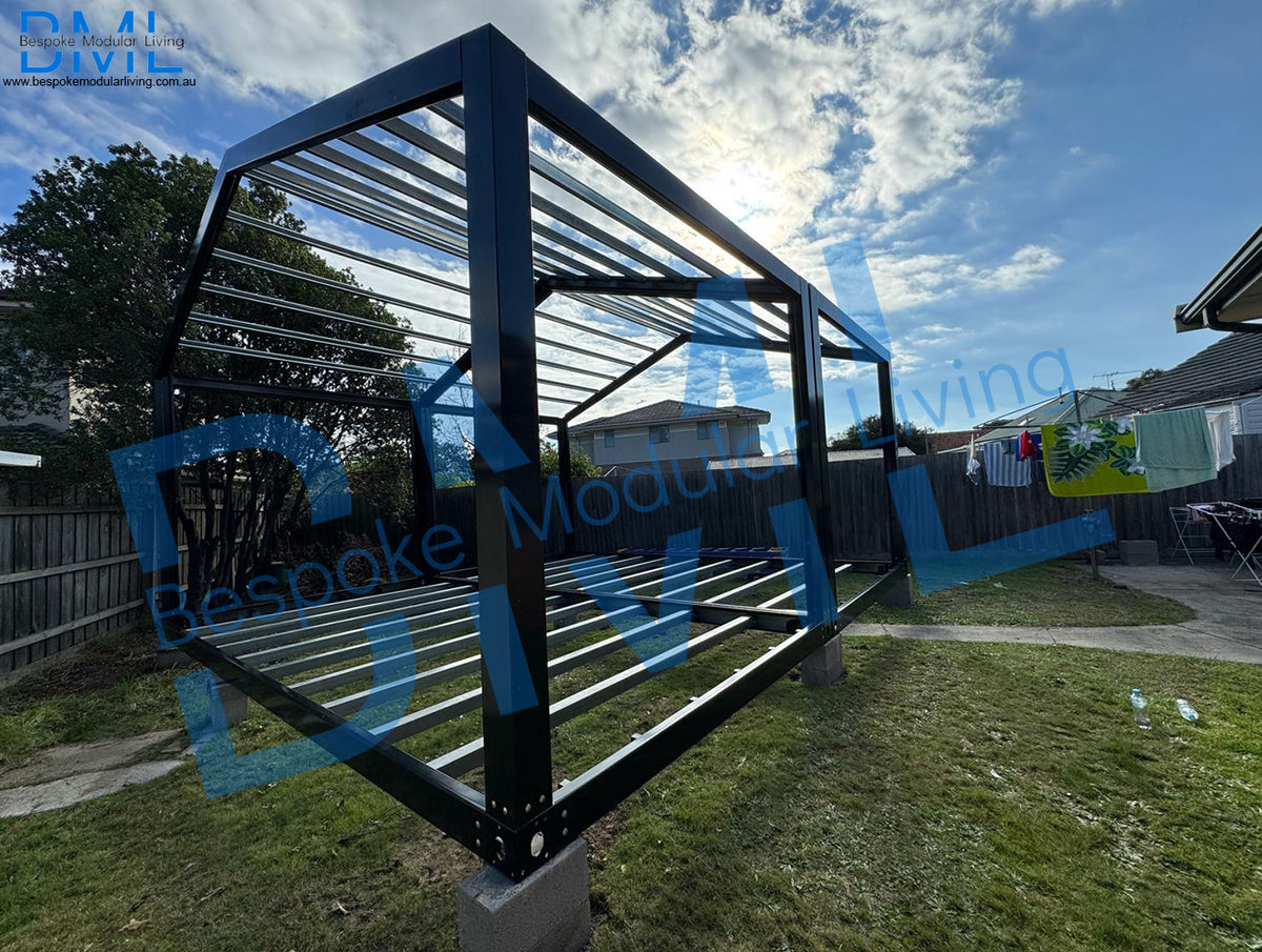 Summit63 – 6×3 Gable Roof Steel Frame | Steel DIY Kit